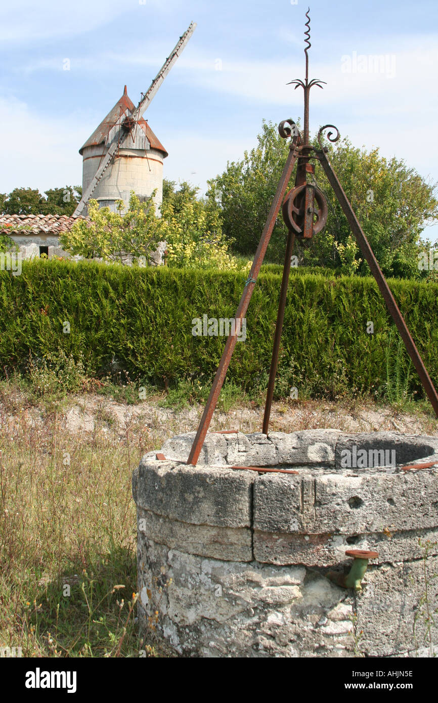 Wind Pump Water Well High Resolution Stock Photography and Images - Alamy
