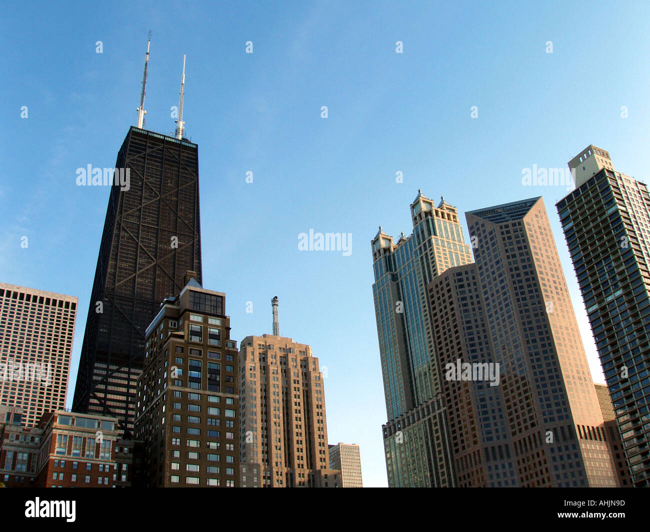 Chicago Northshore Buildings Stock Photo - Alamy