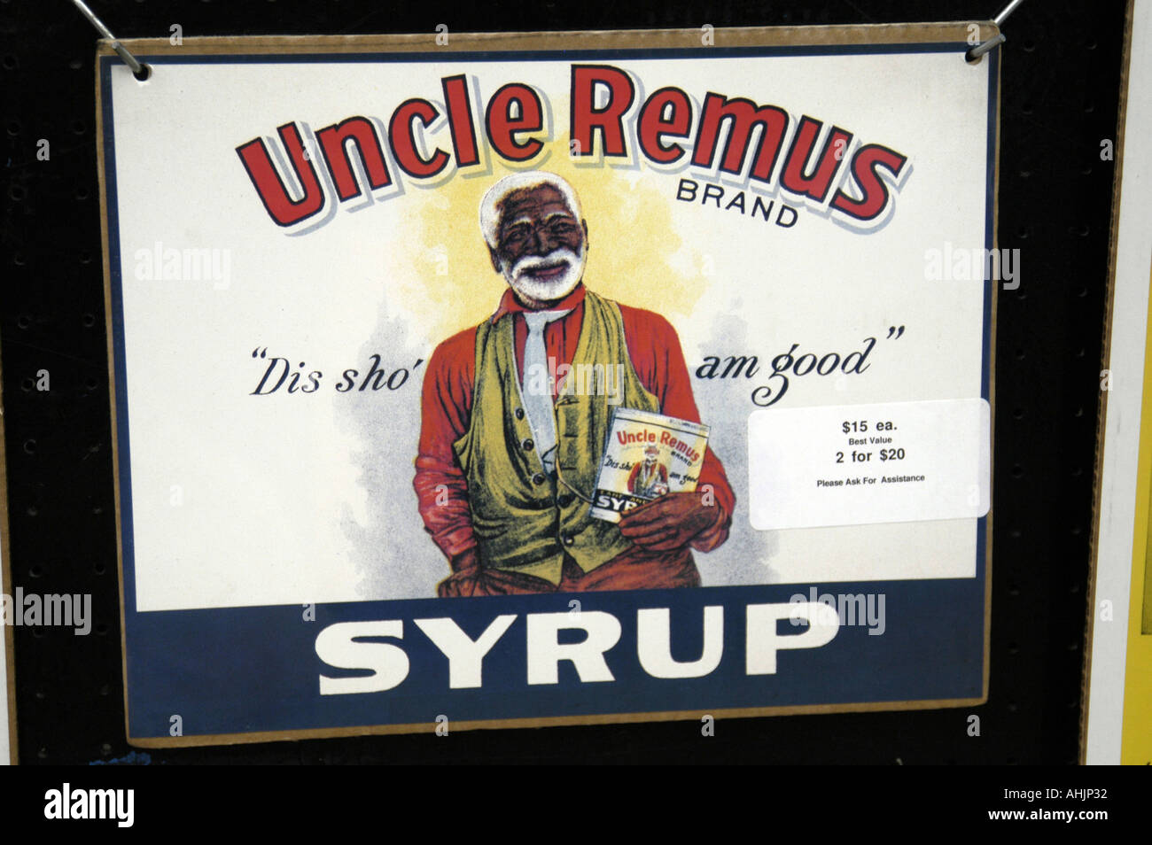 Afroamerican Music Fest, Uncle Remus Syrup Sign, Hart Plaza, Detroit ...