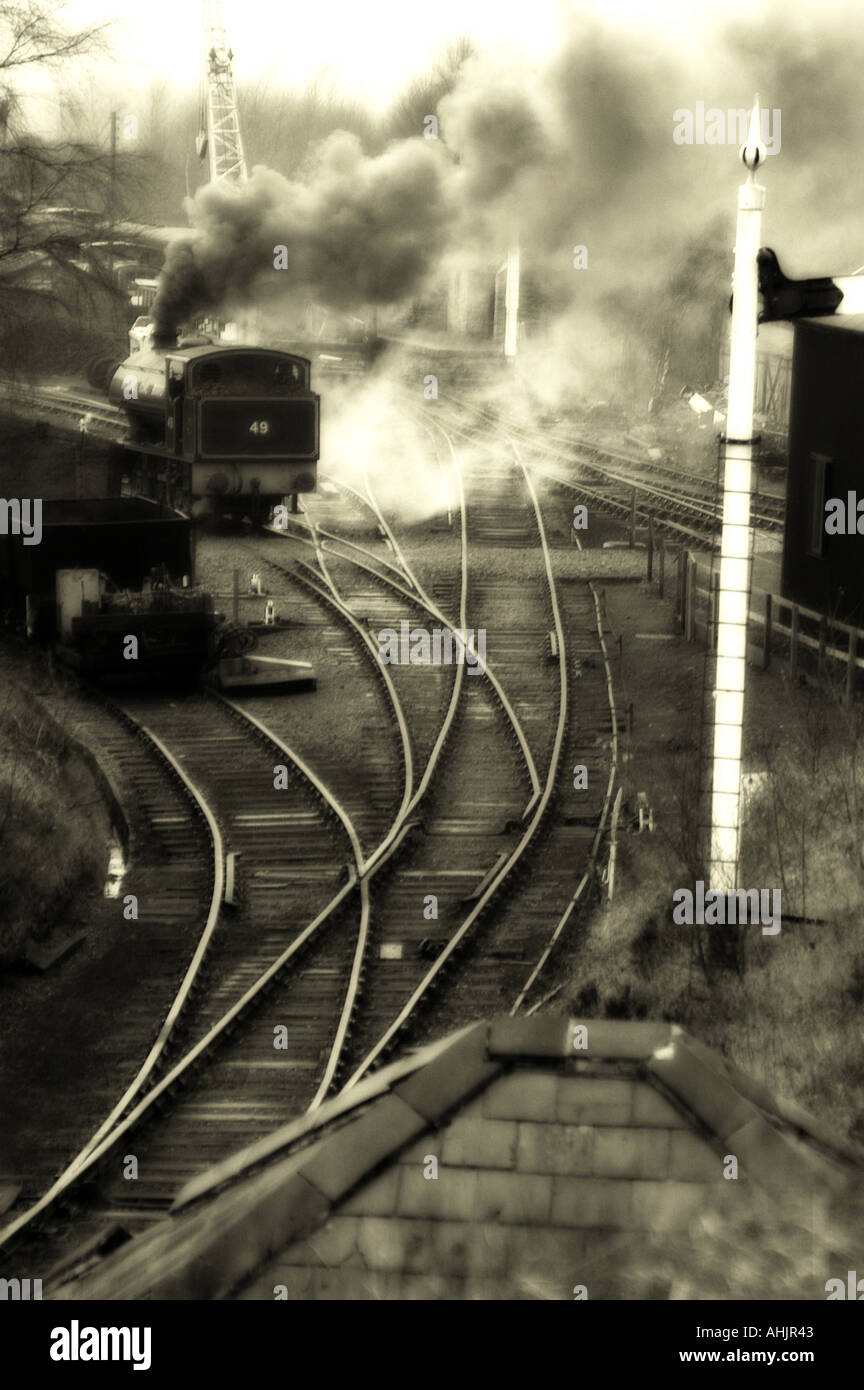 Tanfield steam train railway hi-res stock photography and images - Alamy