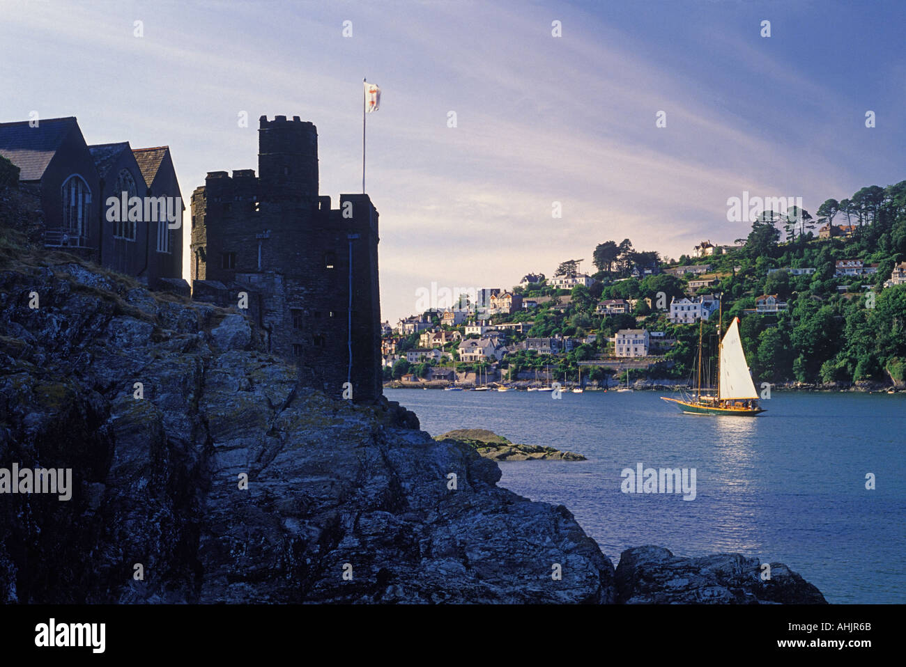 Dartmouth Castle Devon England UK Stock Photo - Alamy
