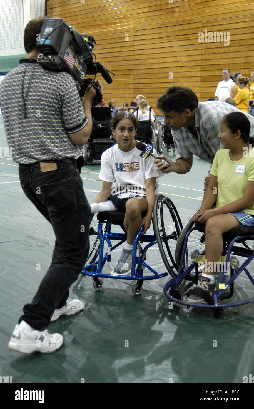 Child being interviewed hi-res stock photography and images - Alamy