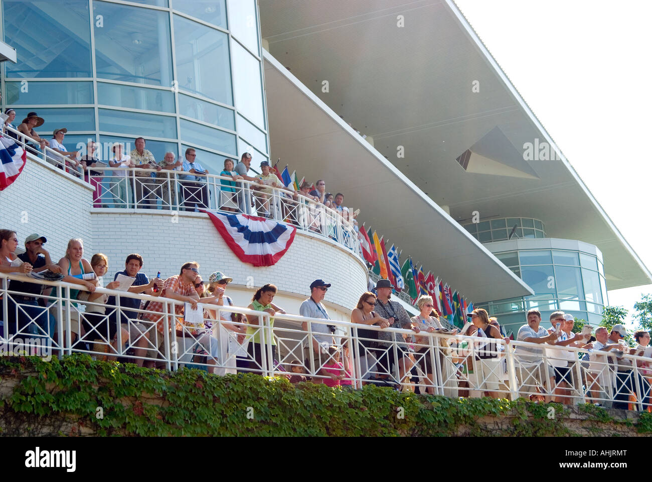 Arlington Park Race Track Exterior Stock Photo - Alamy
