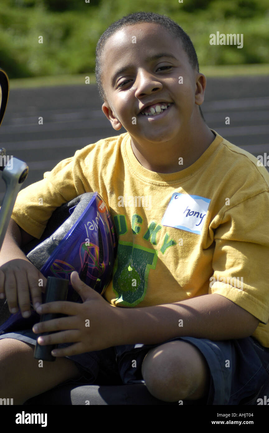 Handicap child helmet hi-res stock photography and images - Alamy