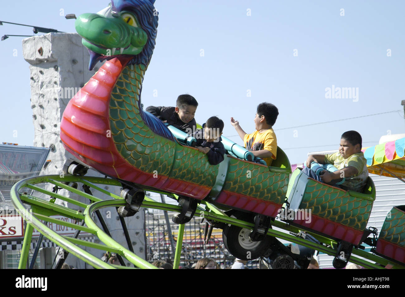 Dragon Roller Coaster Model