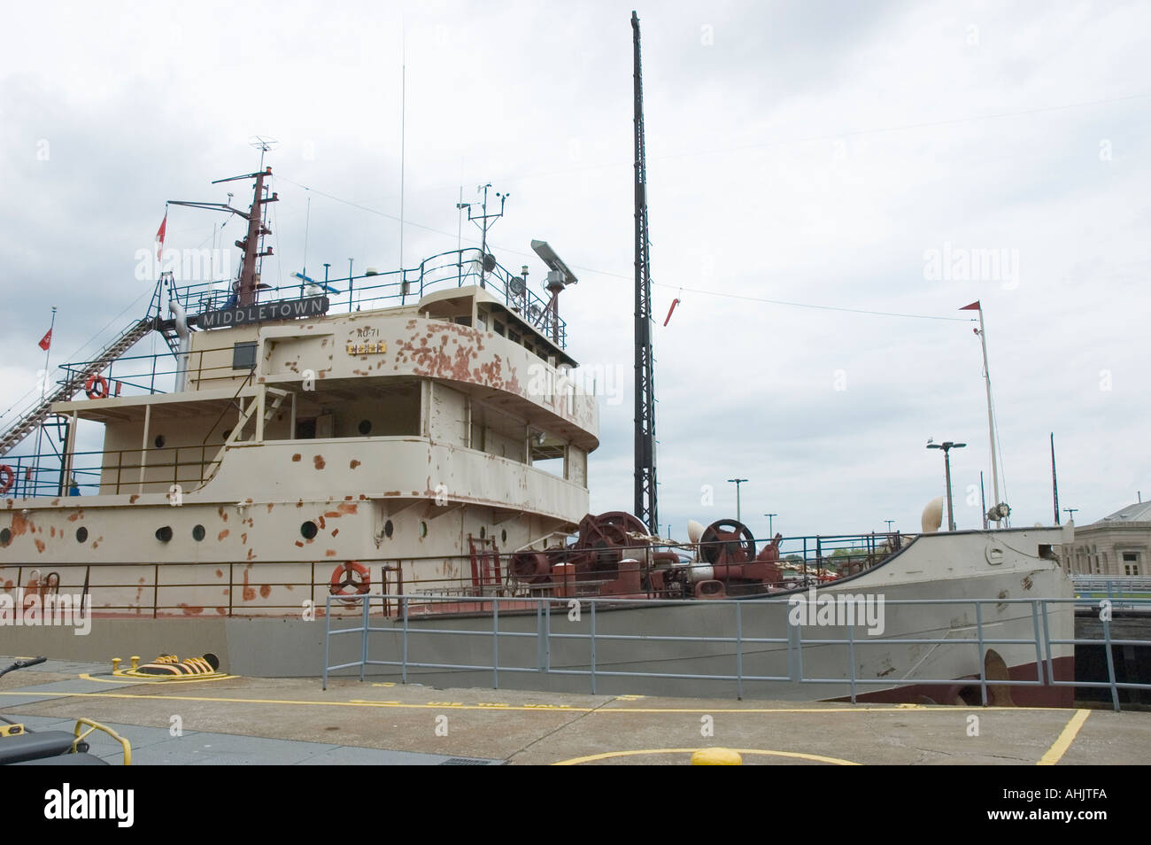 7 IN A SERIES OF 10 PHOTOS. Freighter "locking" through Soo Locks ...