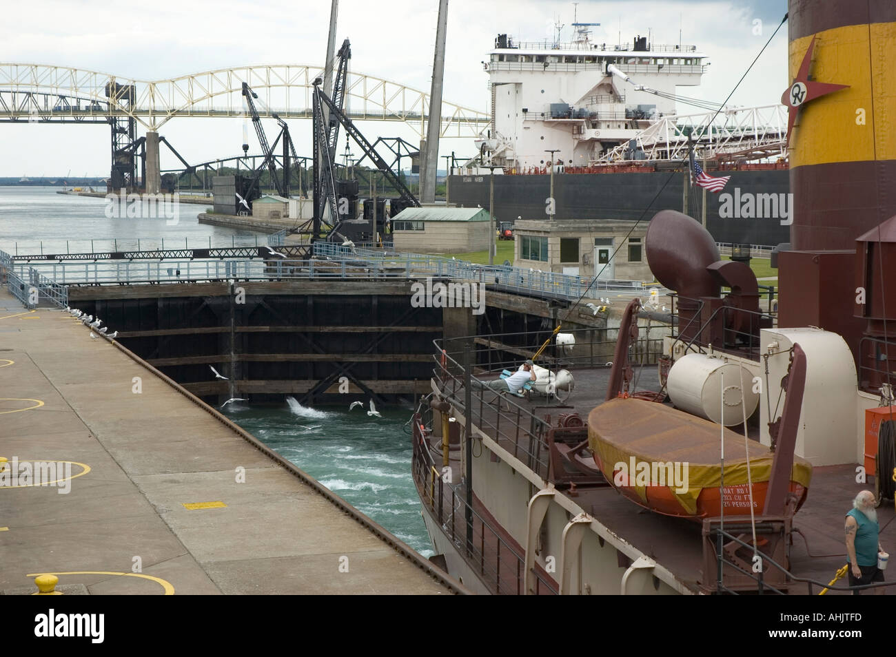 Soo Canal High Resolution Stock Photography and Images - Alamy