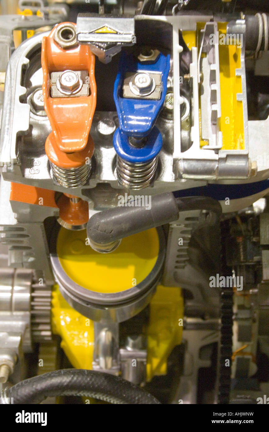 Cylinder valve engine hi-res stock photography and images - Alamy