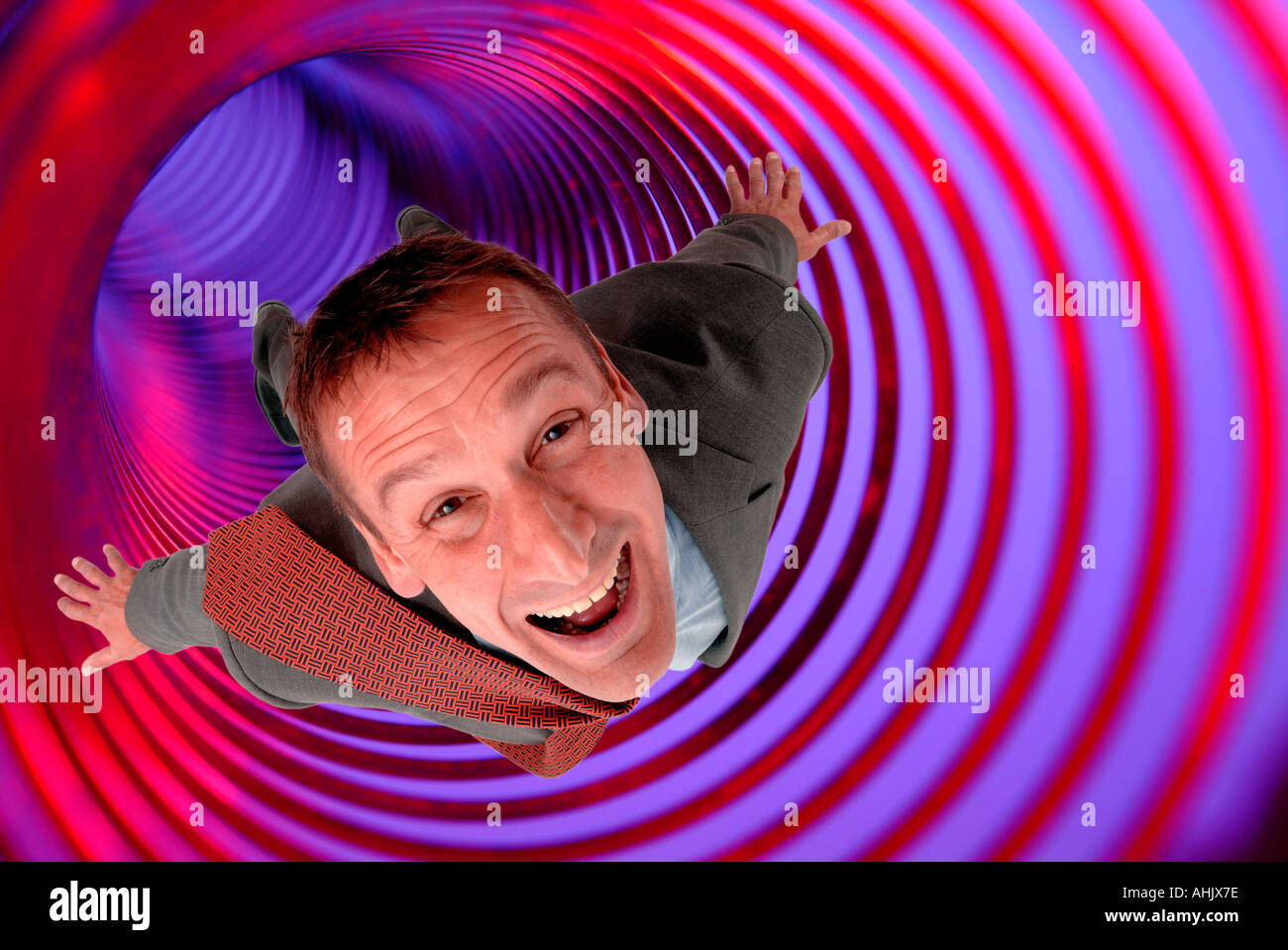 Businessman falling down hi-res stock photography and images - Alamy