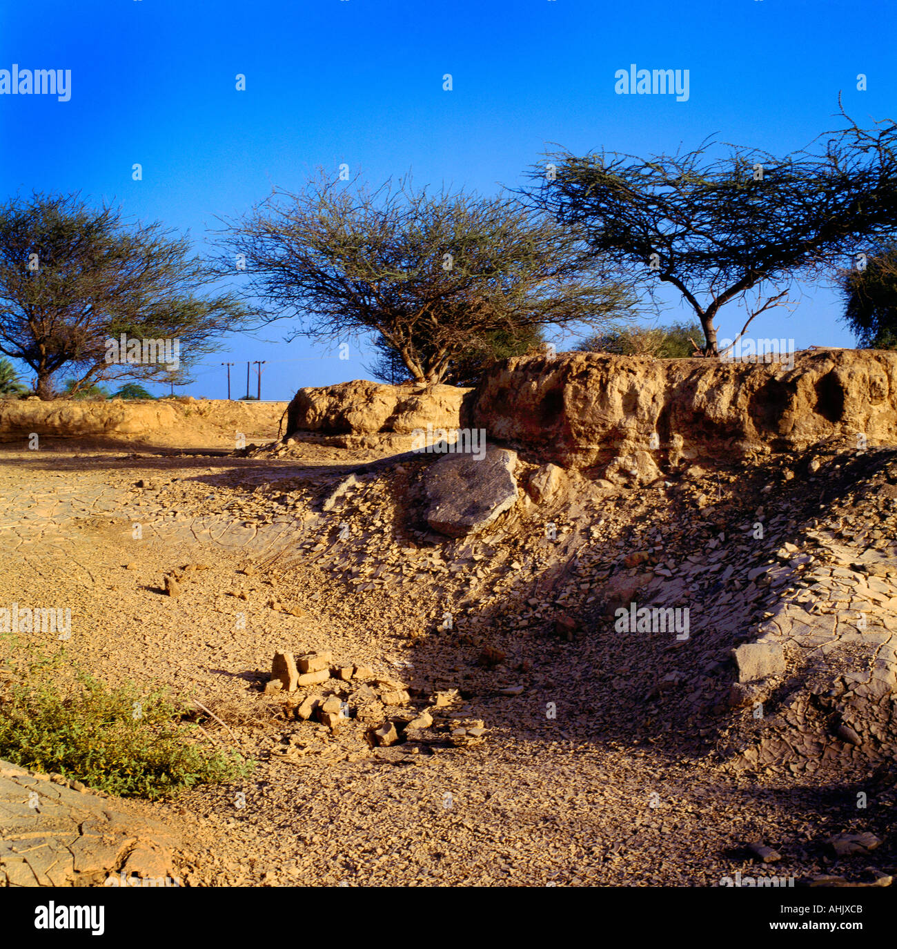 Sharjah UAE Wadi Seasonal River Soil Erosion Stock Photo - Alamy