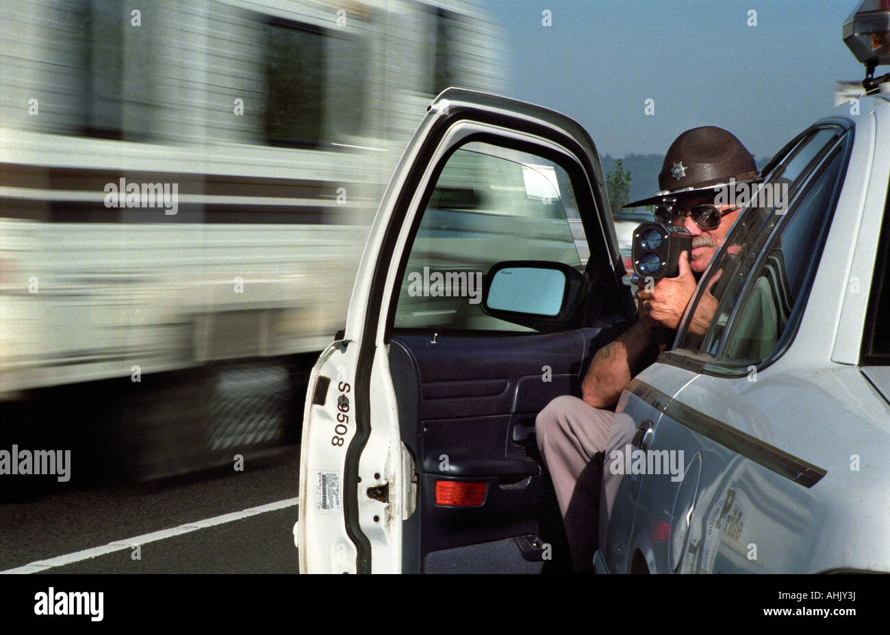 Radar gun hi-res stock photography and images - Alamy