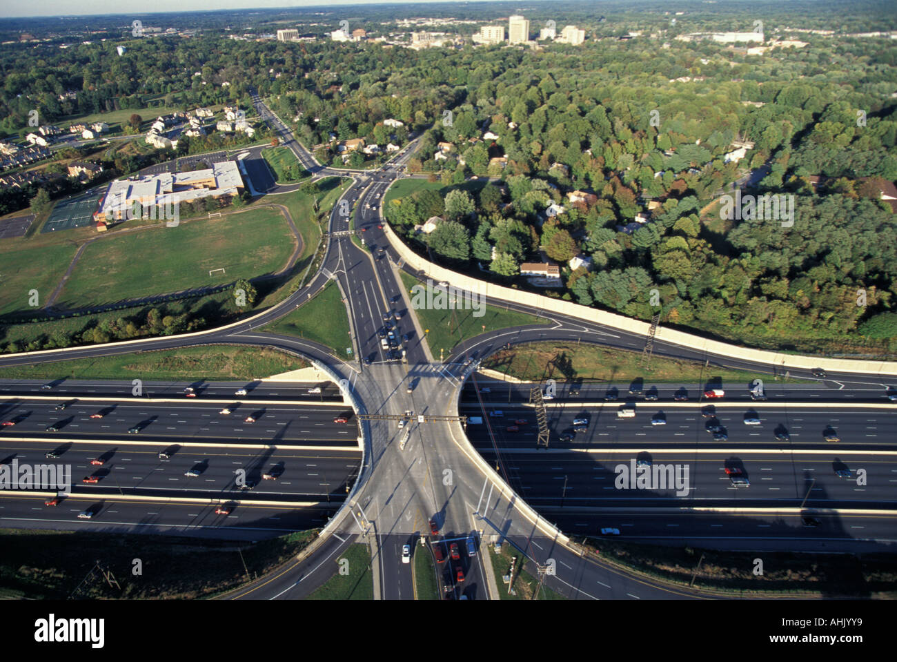 Dc beltway traffic hi-res stock photography and images - Alamy