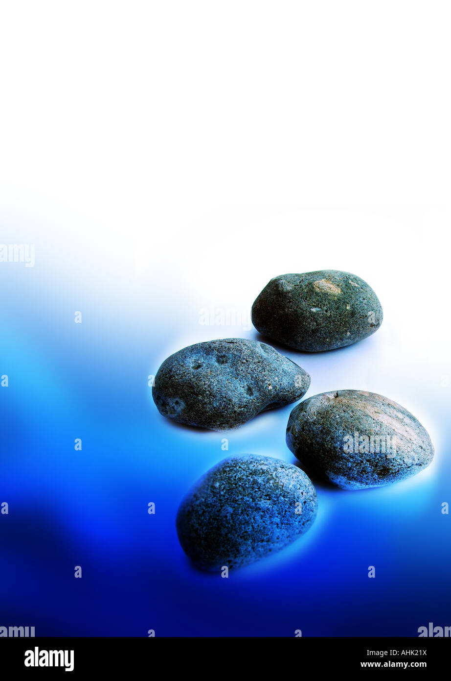Four blue stones hi-res stock photography and images - Alamy