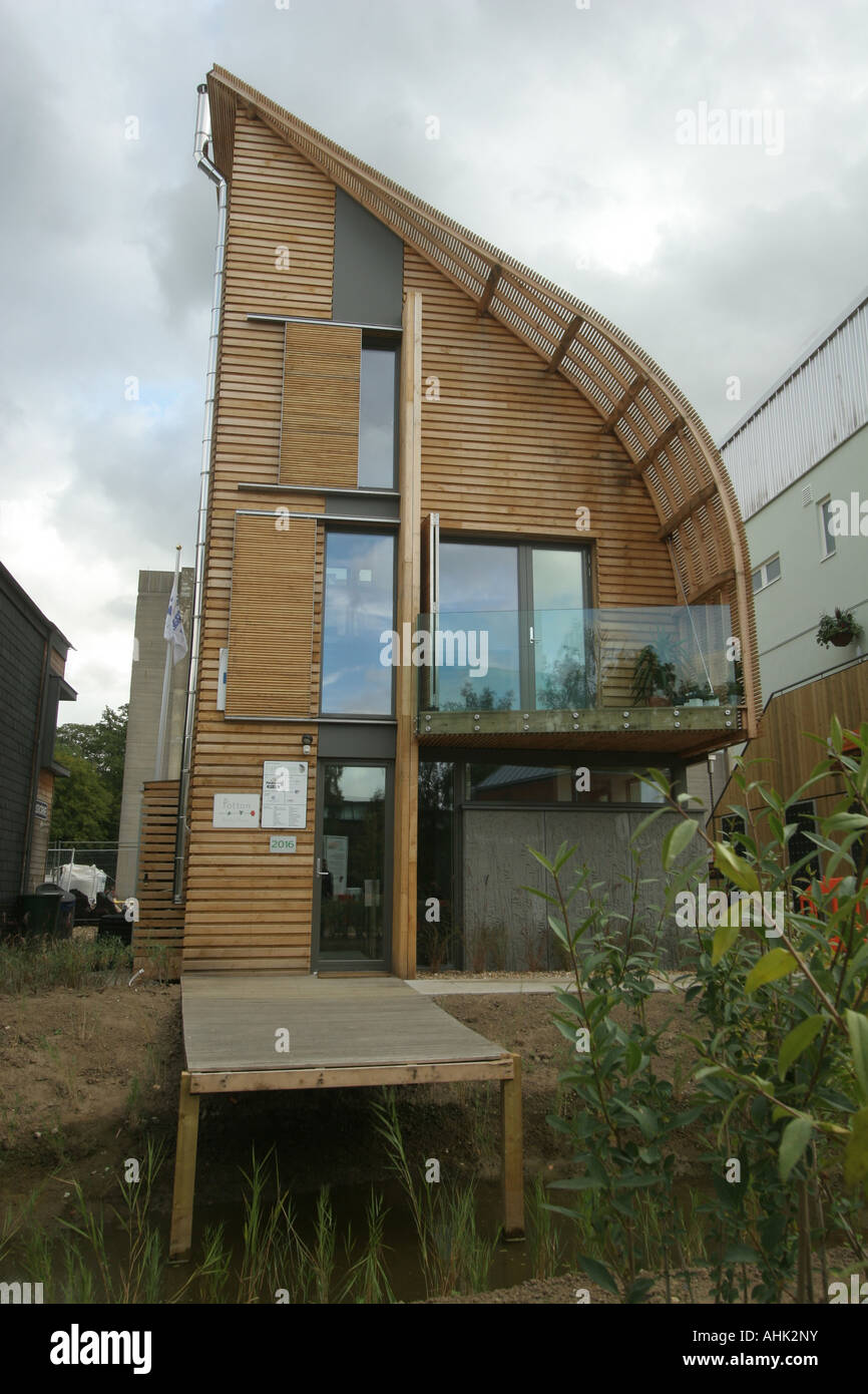 Kingspan eco house, UK's first zero emission home, Offsite exhibition ...