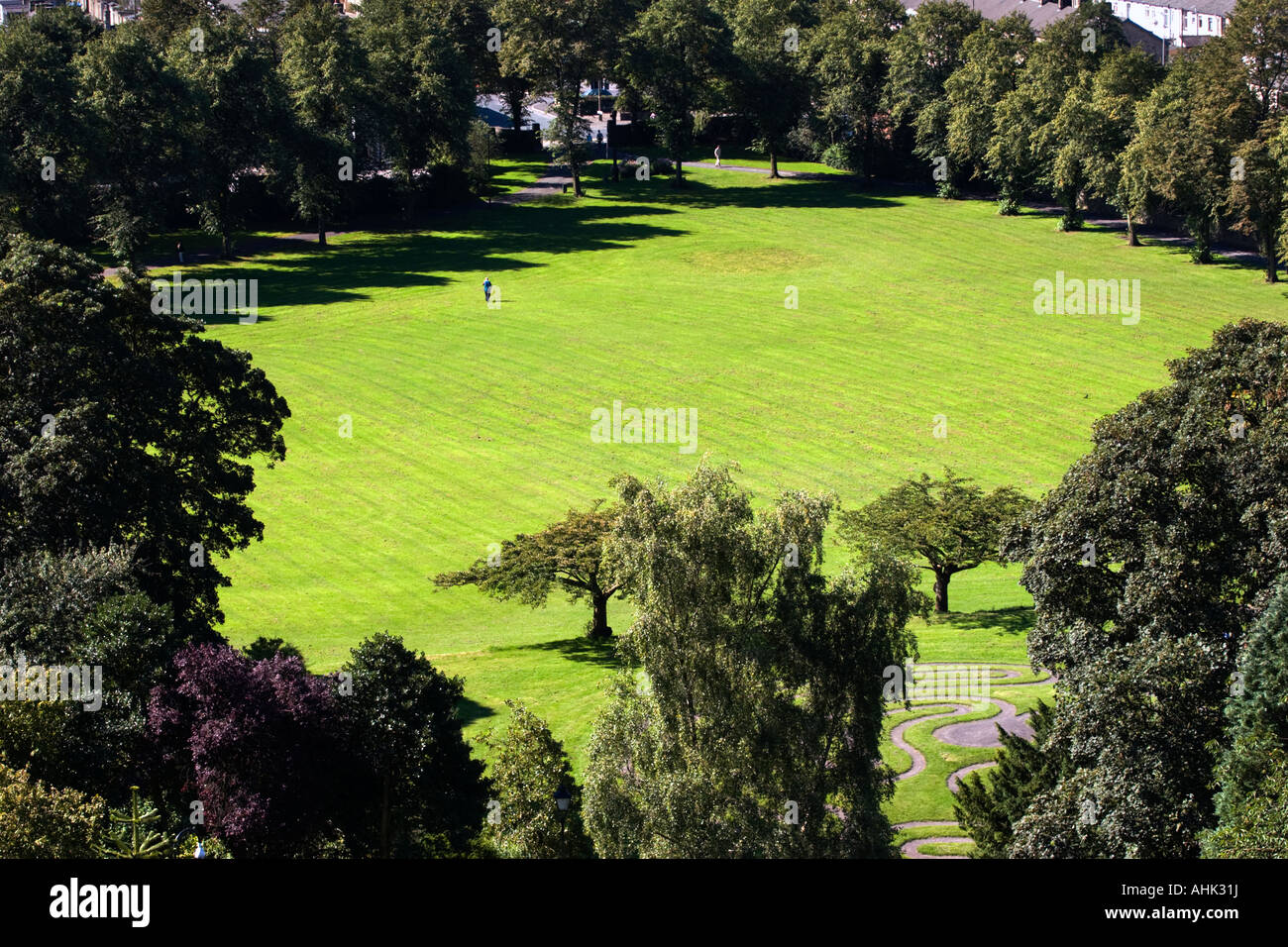 Clitheroe castle grounds hi-res stock photography and images - Alamy