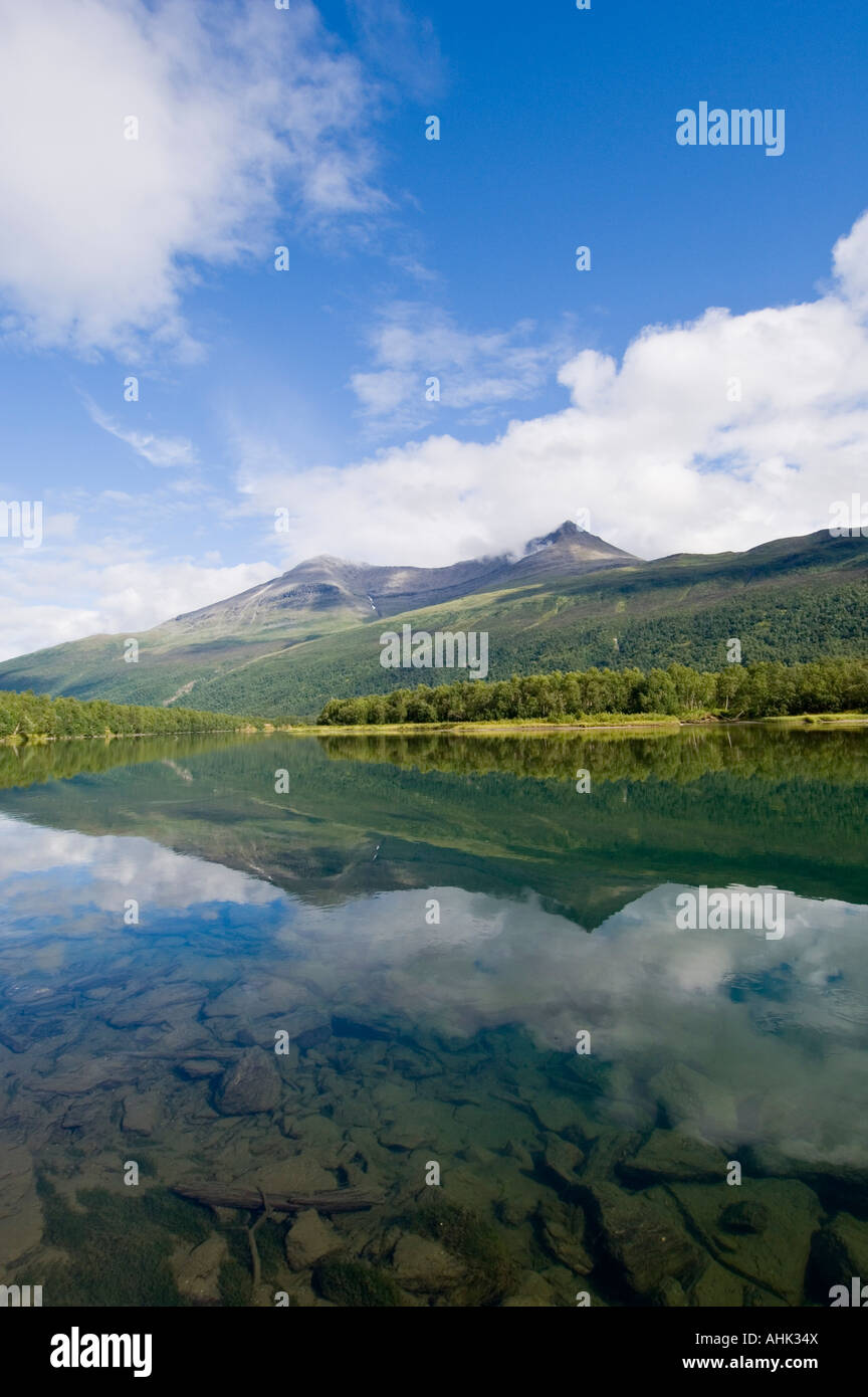 Bardu River northern Norway Stock Photo - Alamy