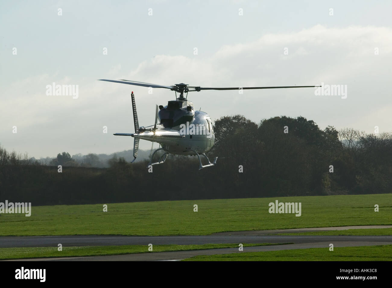 executive helicopter taking off UK Stock Photo - Alamy