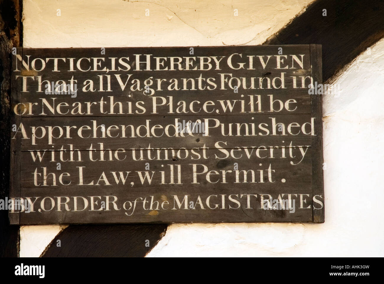 Old village sign in hi-res stock photography and images - Alamy