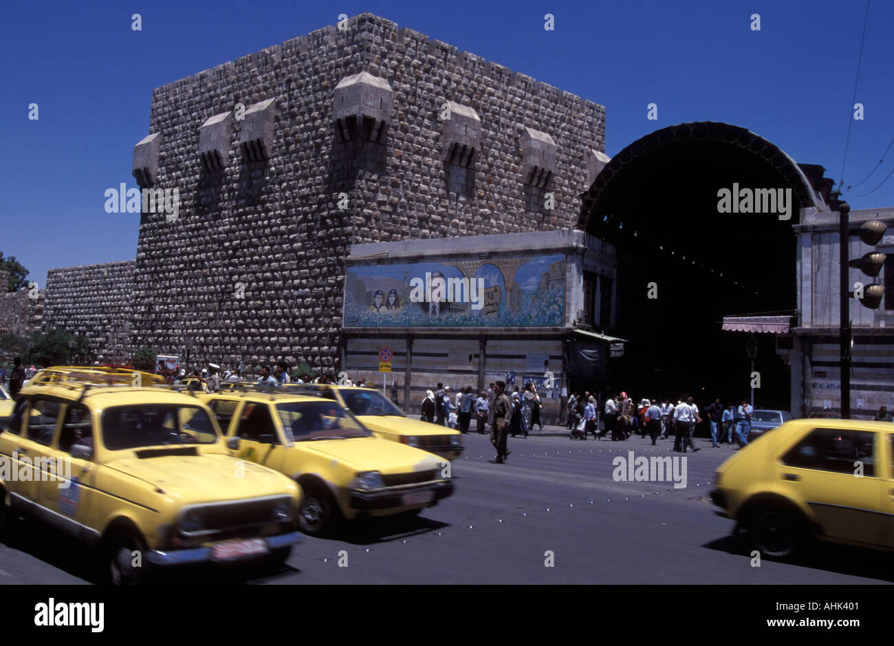 Street scene Damascus Syria Stock Photo - Alamy