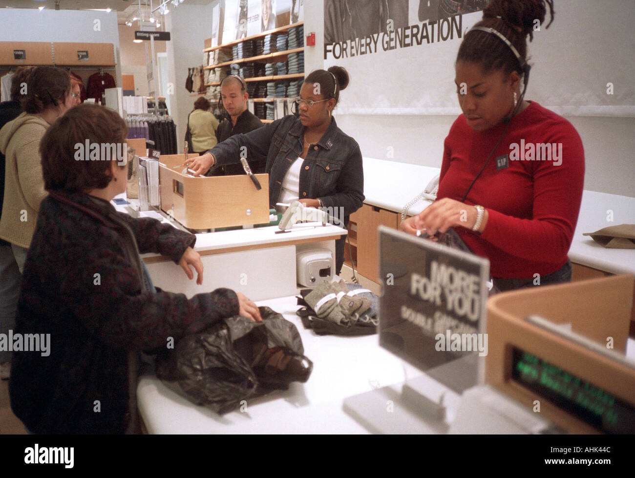 Gap store shop display of clothing hi-res stock photography and images ...