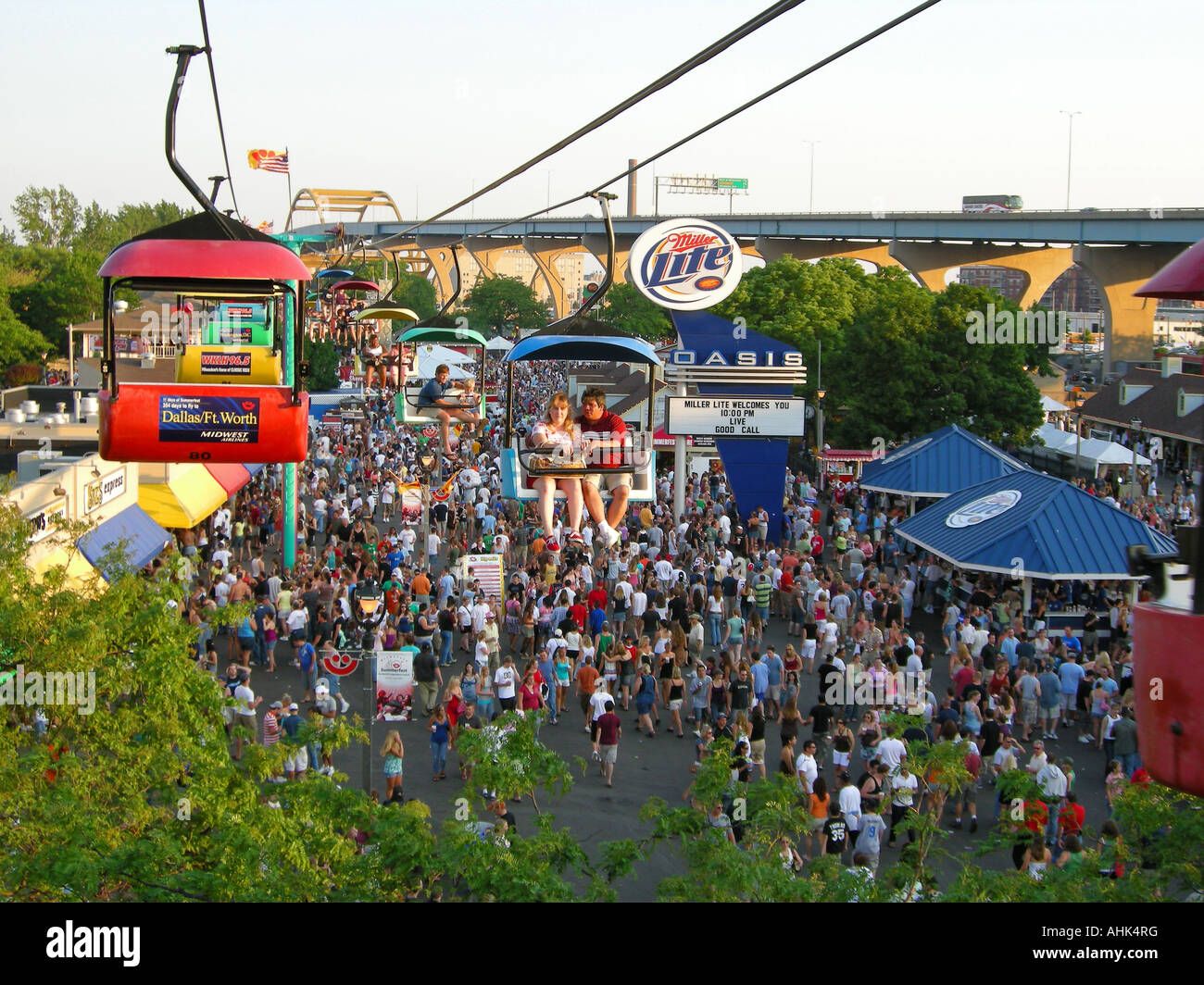 Milwaukee summerfest hi-res stock photography and images - Alamy