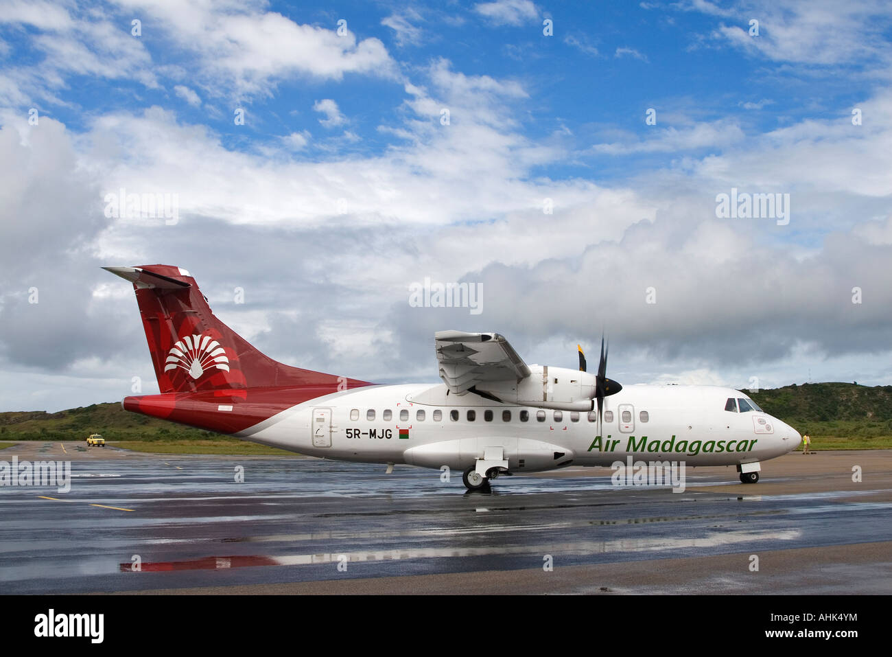 ATR ATR 42 300 registration 5R MJG of Air Madagascar Tolear Tuleara ...