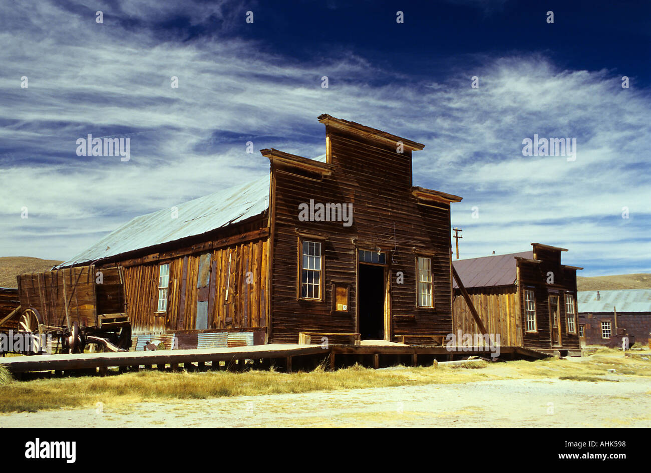 Bodie ghost town dramatic sky hi-res stock photography and images - Alamy