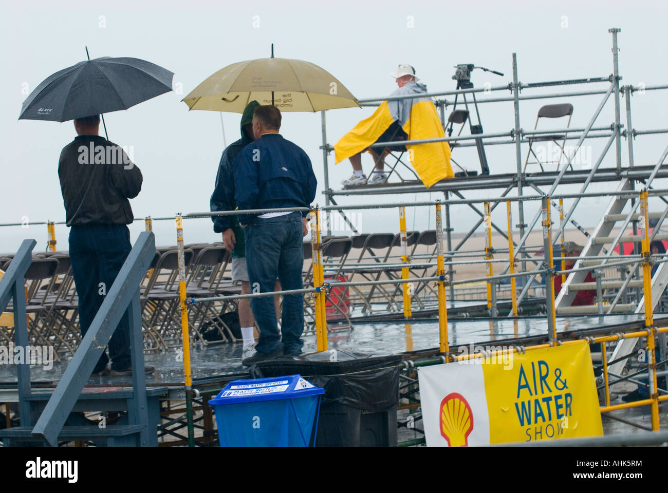 Rained Out at the air show Stock Photo - Alamy