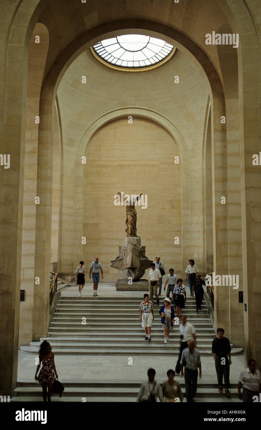 Sculpture at Louvre Paris Stock Photo - Alamy