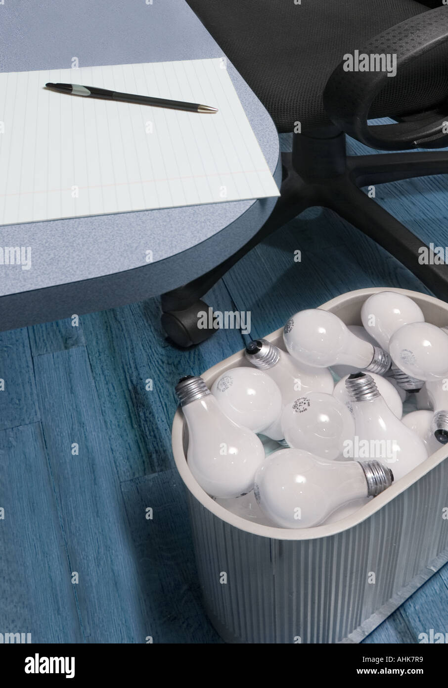 discarded light bulb ideas Stock Photo - Alamy