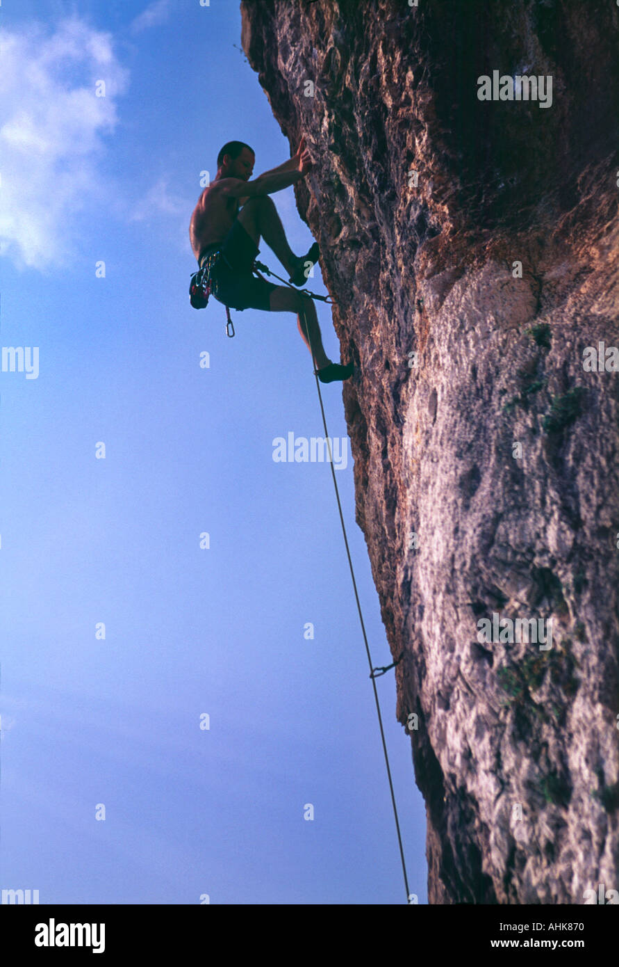 Osp is a little village in Southern Slovenia The rock leaning over the ...