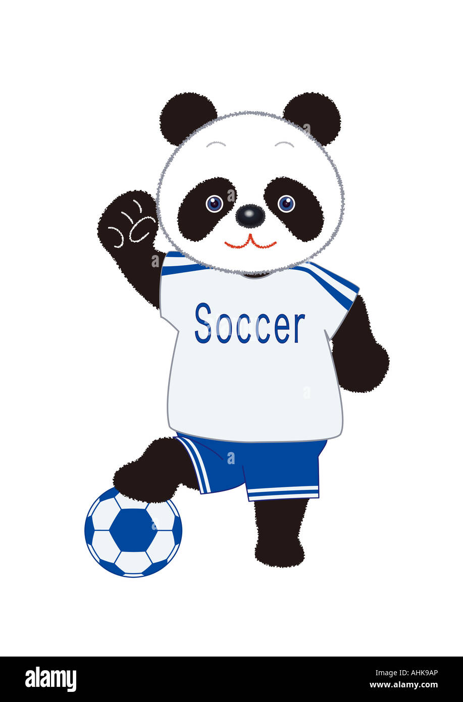 Panda soccer player hi-res stock photography and images - Alamy