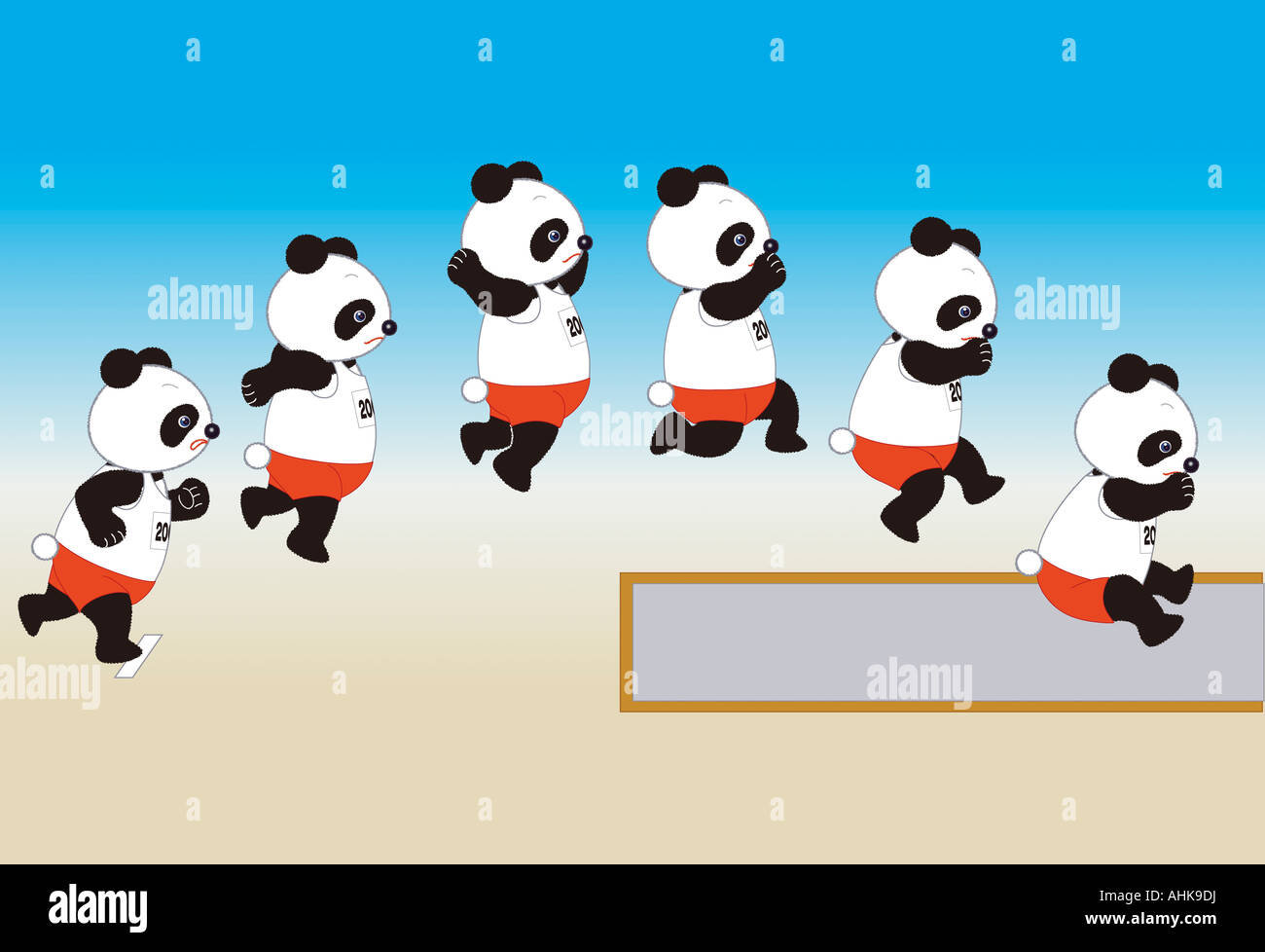 Long jump sequence hi-res stock photography and images - Alamy