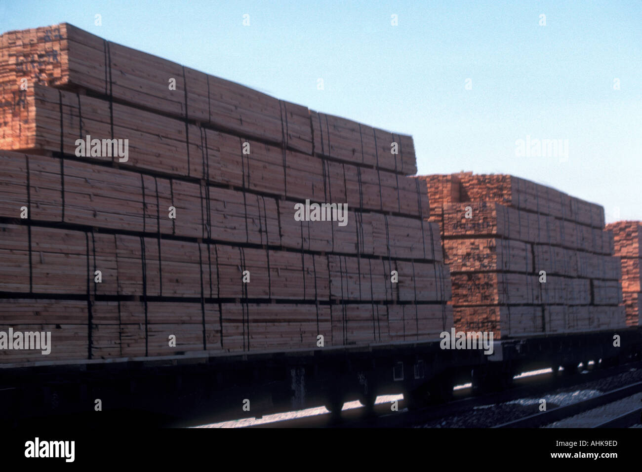 Lumber rail car hi-res stock photography and images - Alamy