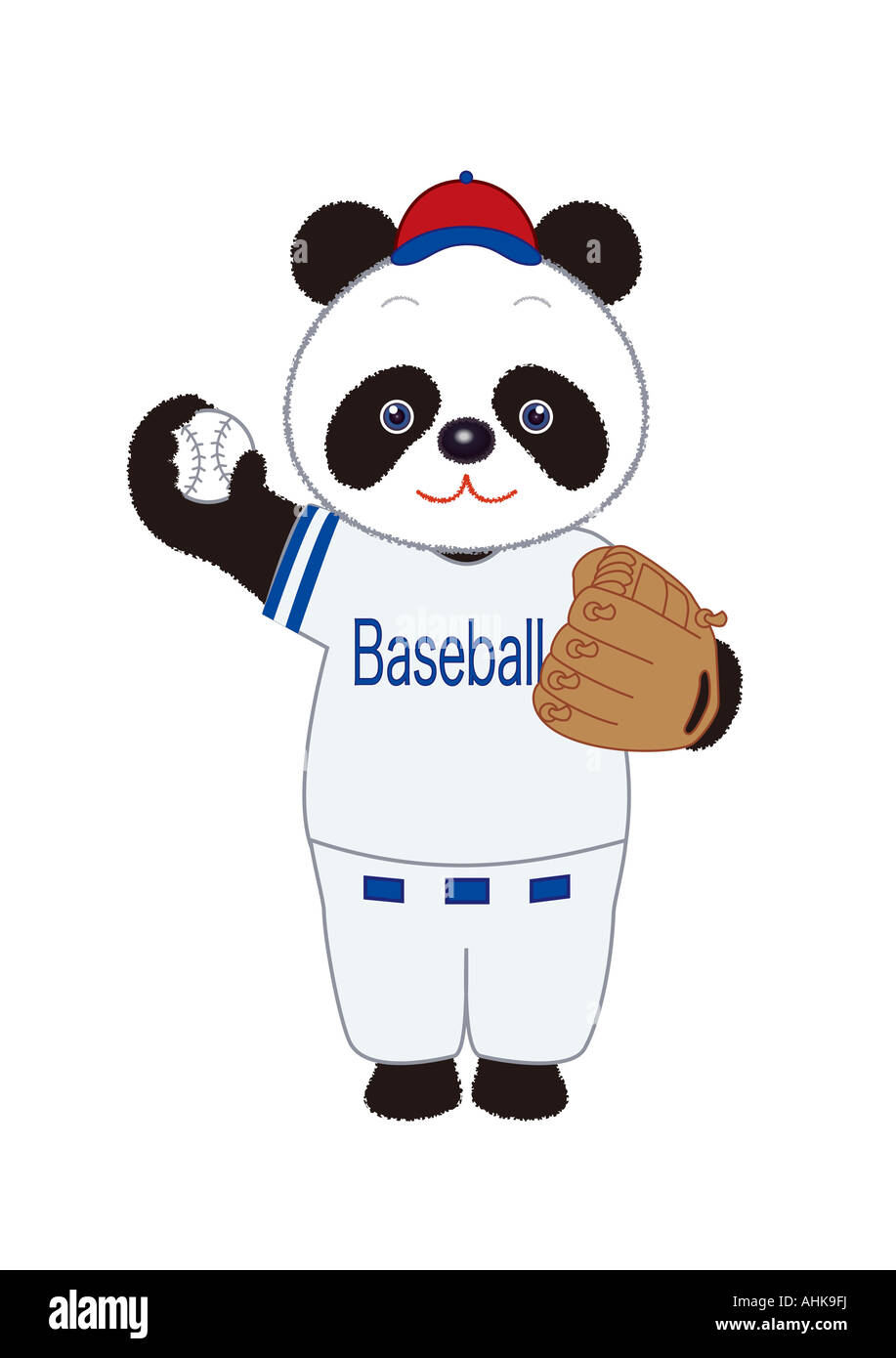 Panda baseball player hi-res stock photography and images - Alamy