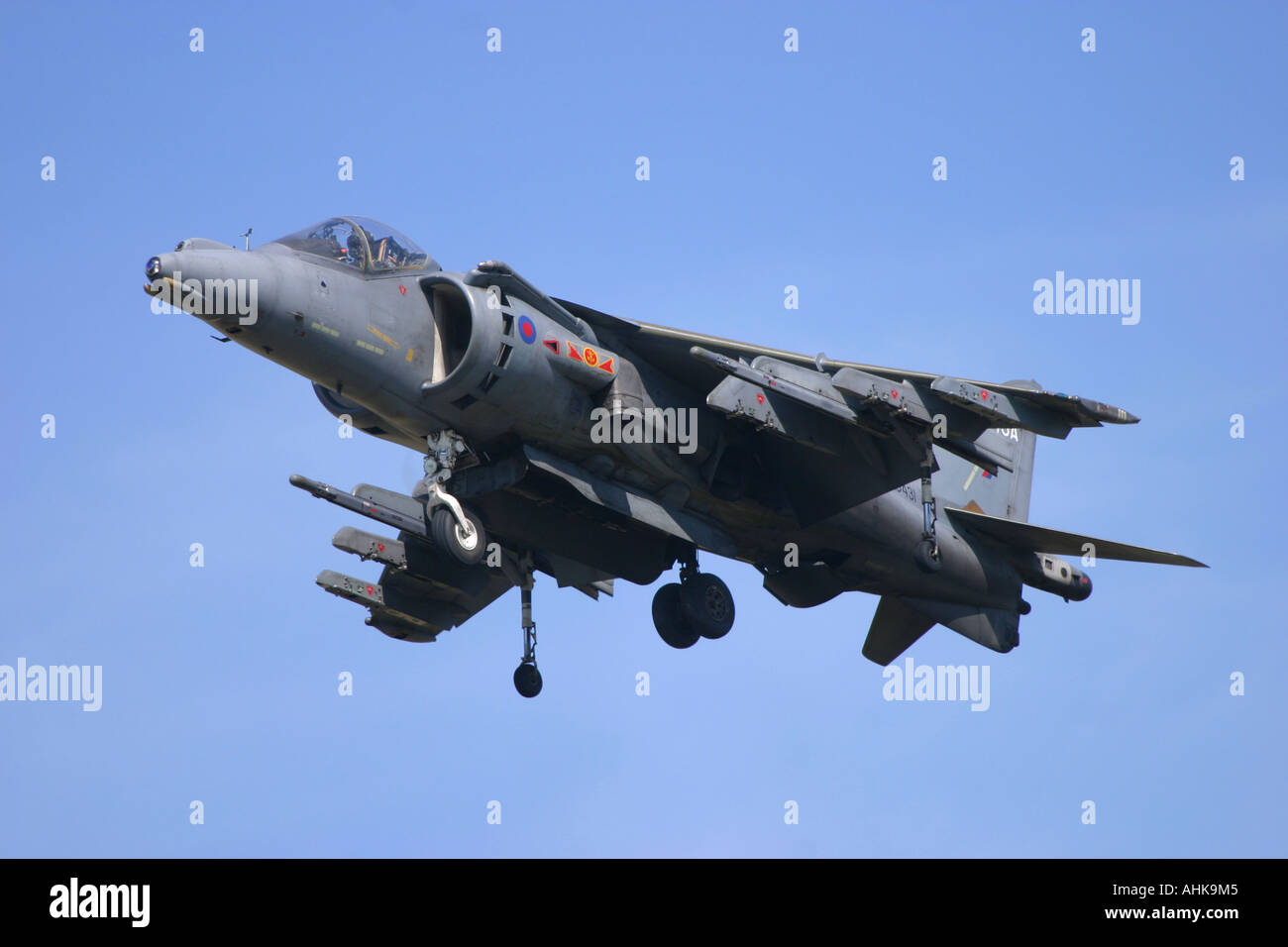 Undercarriage Of Harrier Jump Jet High Resolution Stock Photography and ...