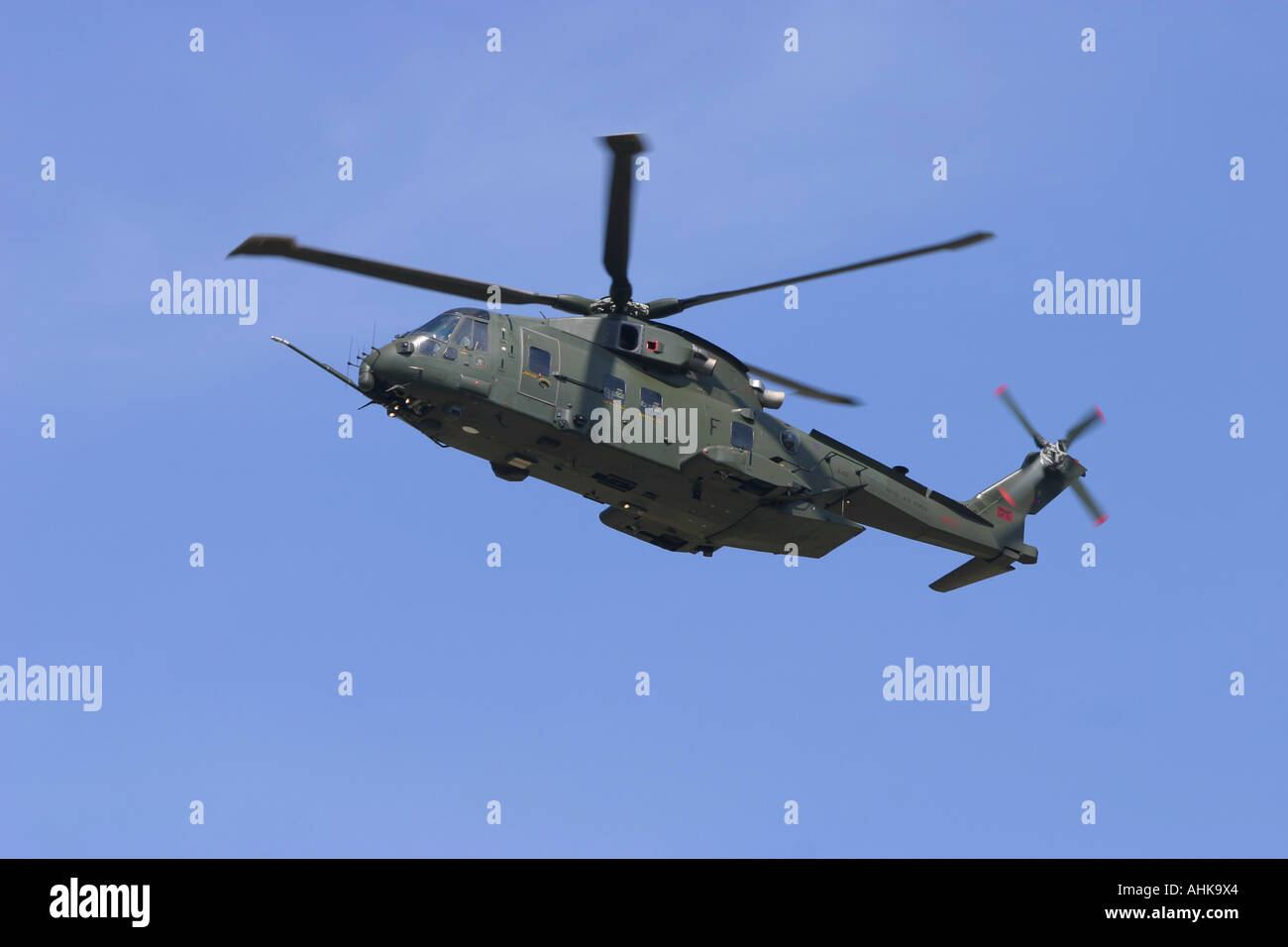 Merlin helicopter cockpit raf hi-res stock photography and images - Alamy