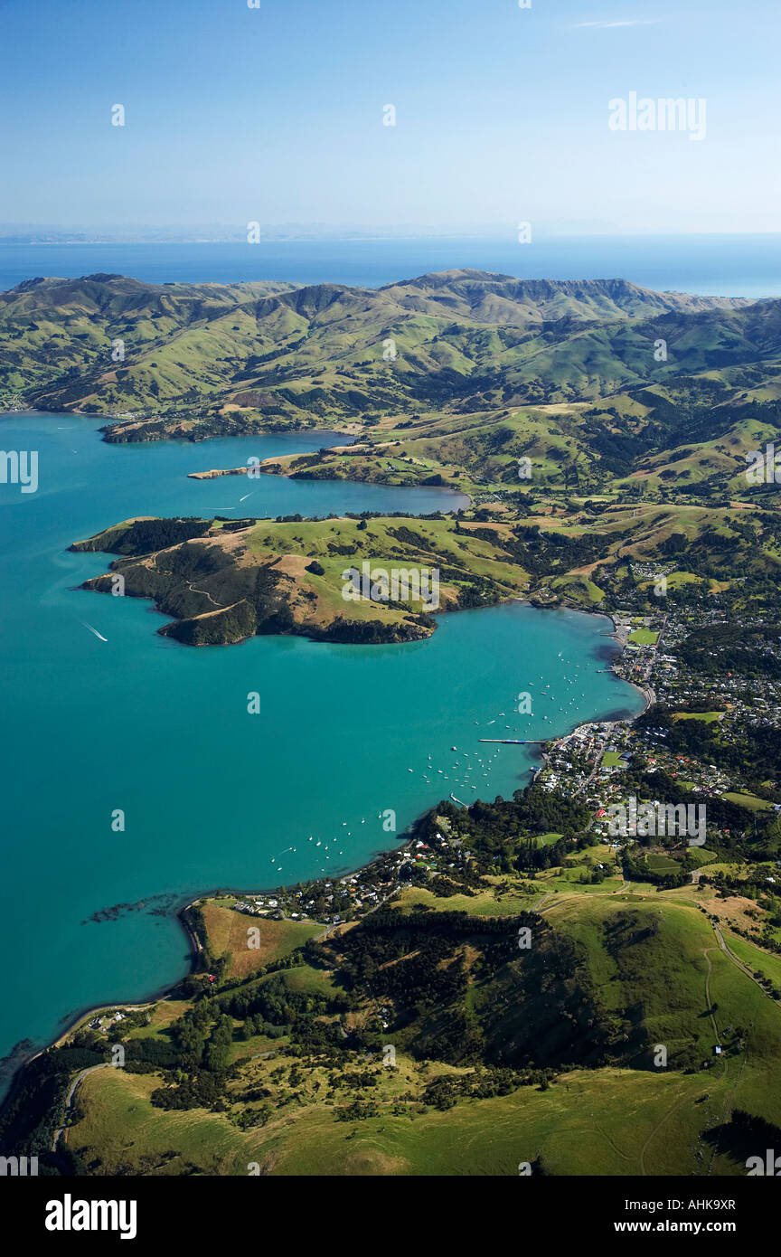 Akaroa Akaroa Harbour Banks Peninsula Canterbury South Island New ...
