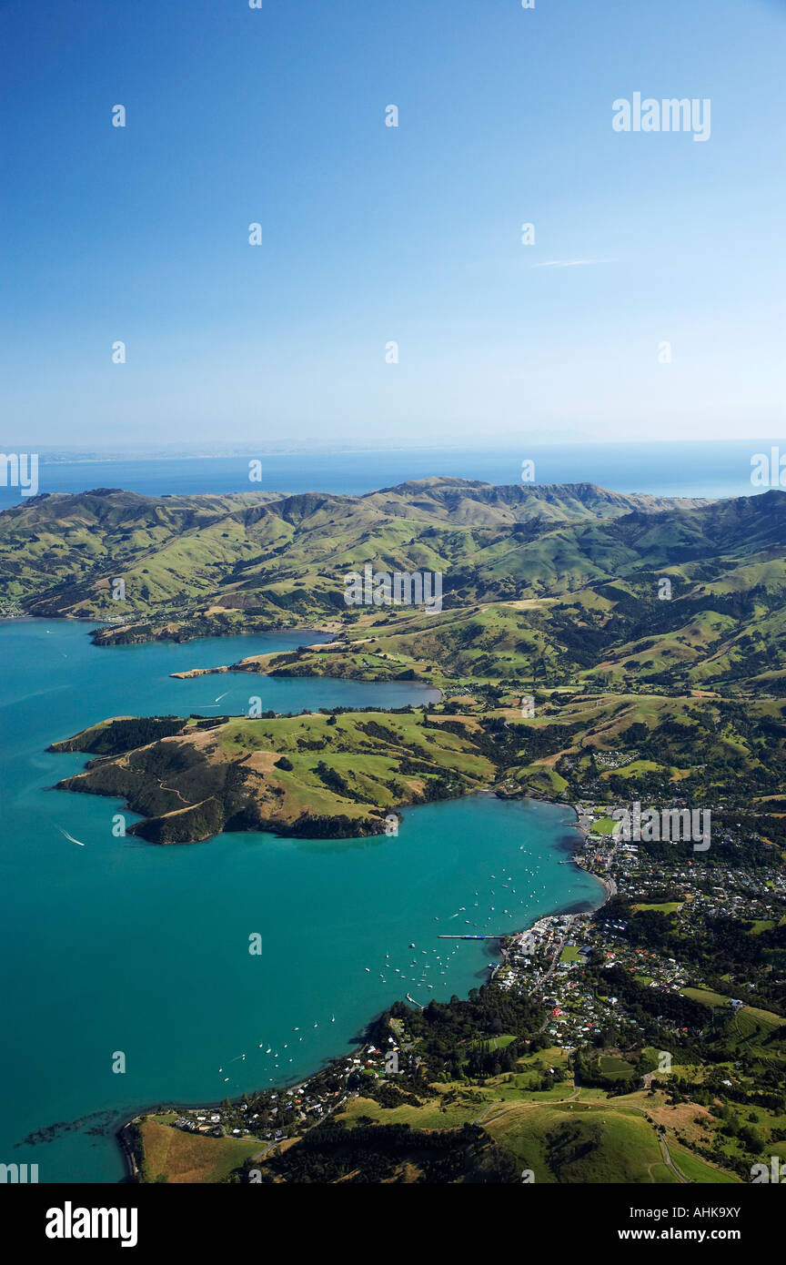 Akaroa Akaroa Harbour Banks Peninsula Canterbury South Island New ...