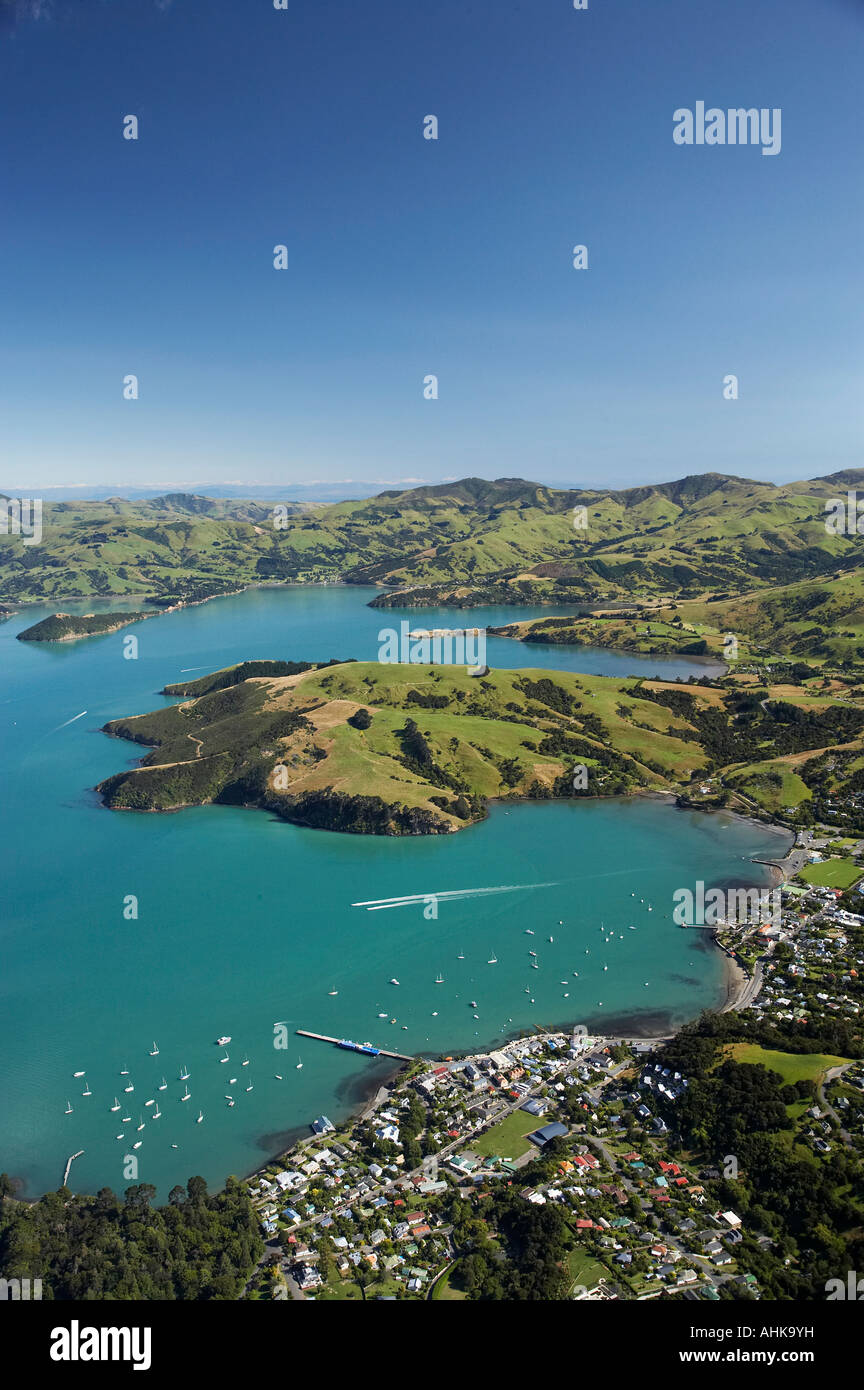 Akaroa Akaroa Harbour Banks Peninsula Canterbury South Island New ...
