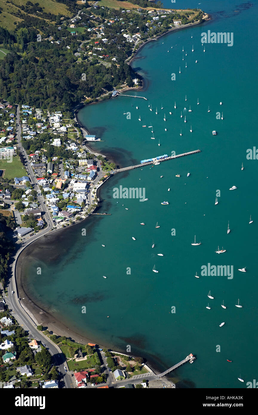 Akaroa Akaroa Harbour Banks Peninsula Canterbury South Island New ...