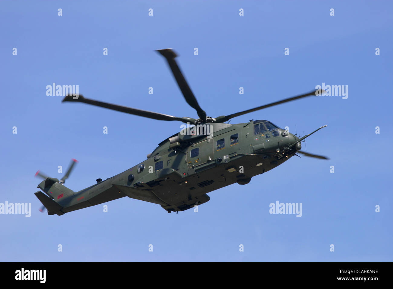 Merlin helicopter cockpit raf hi-res stock photography and images - Alamy