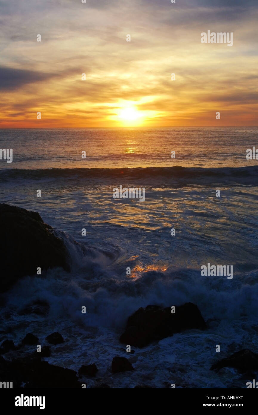 sunset in Northern California Stock Photo - Alamy
