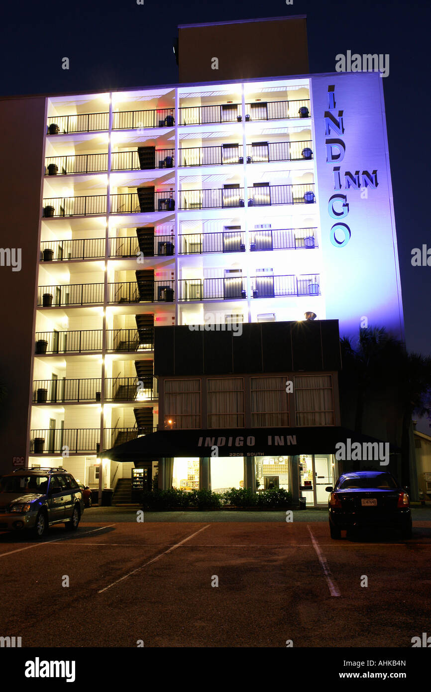Myrtle Beach, SC, South Carolina, Grand Strand, Indigo Inn, evening ...