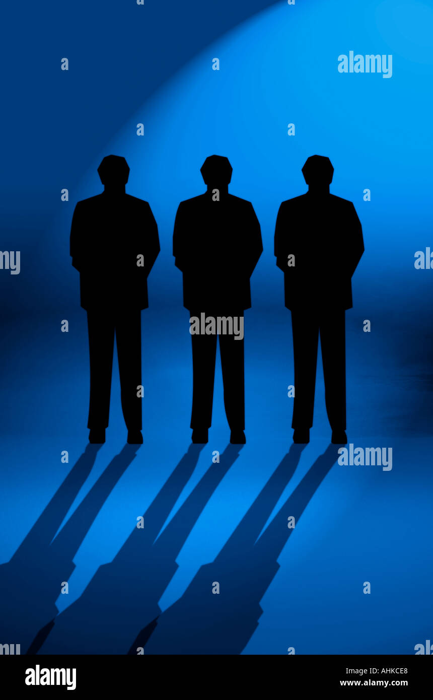 3 man standing Stock Photo - Alamy
