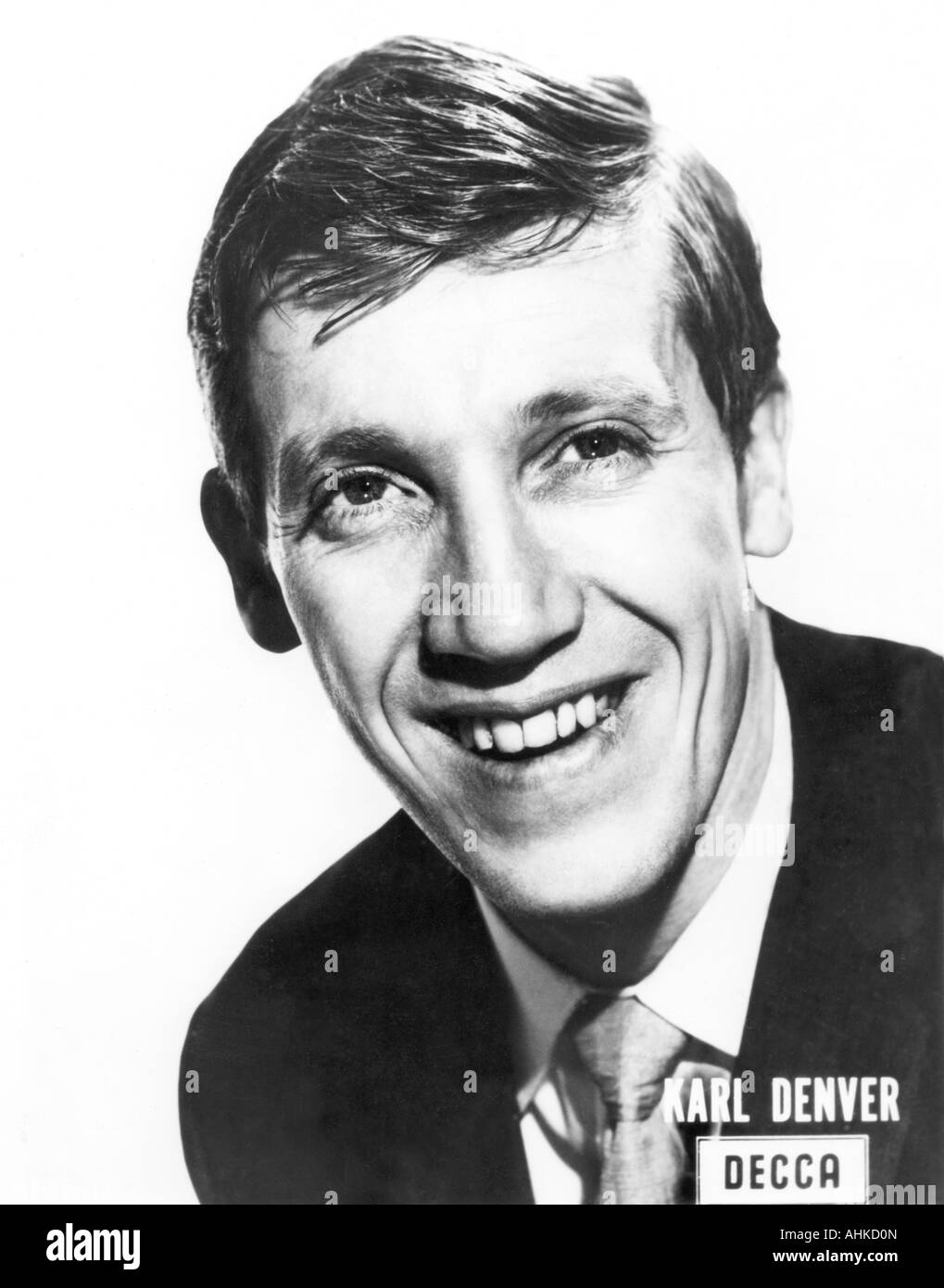 KARL DENVER Scottish pop singer with unique muti-octave voice about ...