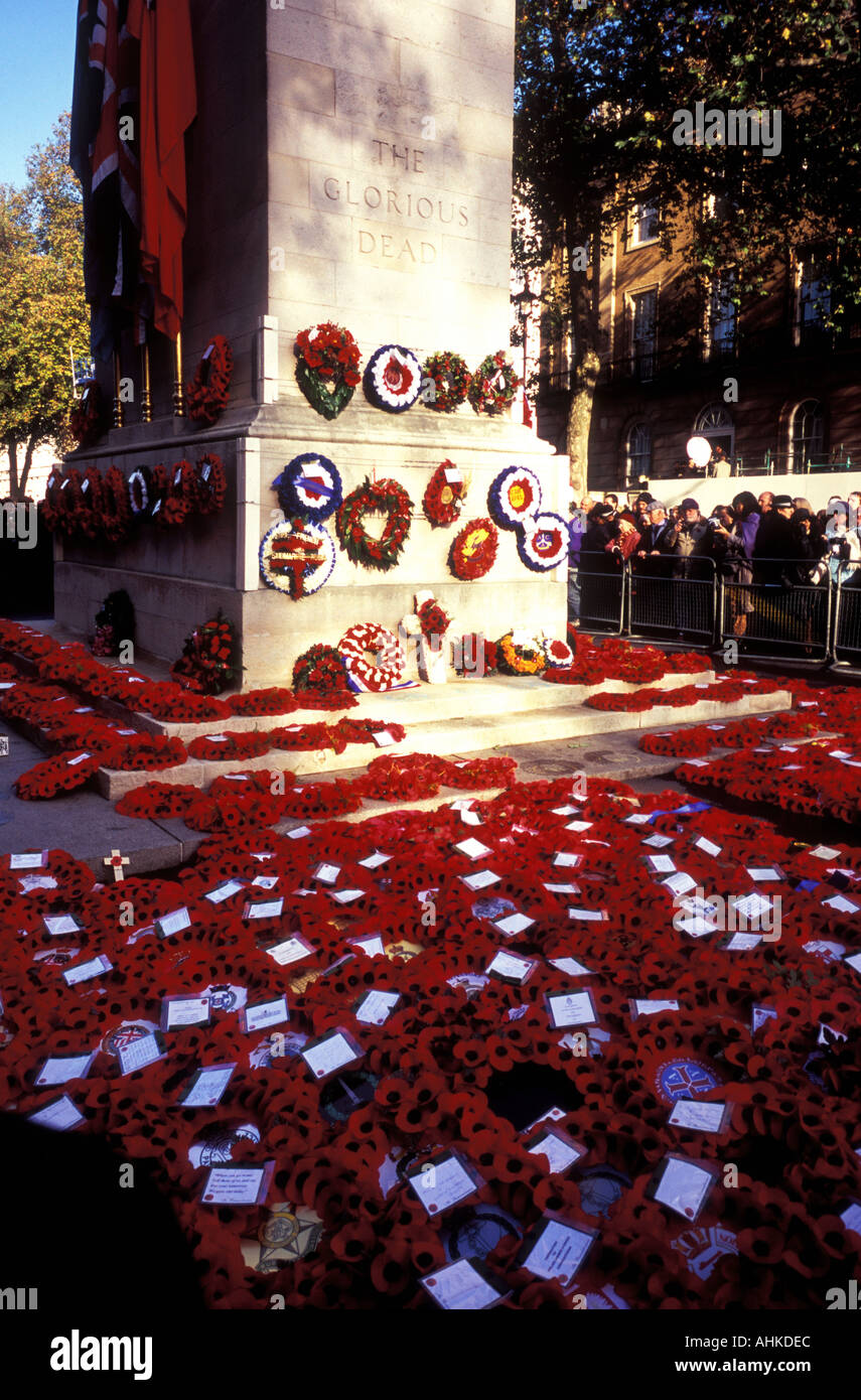The 2004 Remembrance Day Ceremony at the Cenotaph in Whitehall London ...