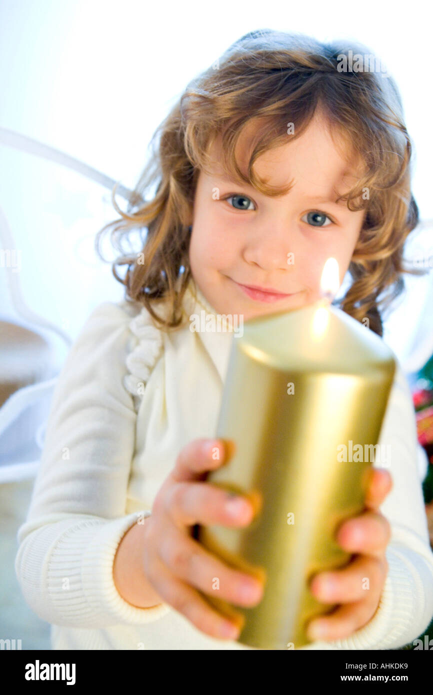 Candle make child hi-res stock photography and images - Alamy