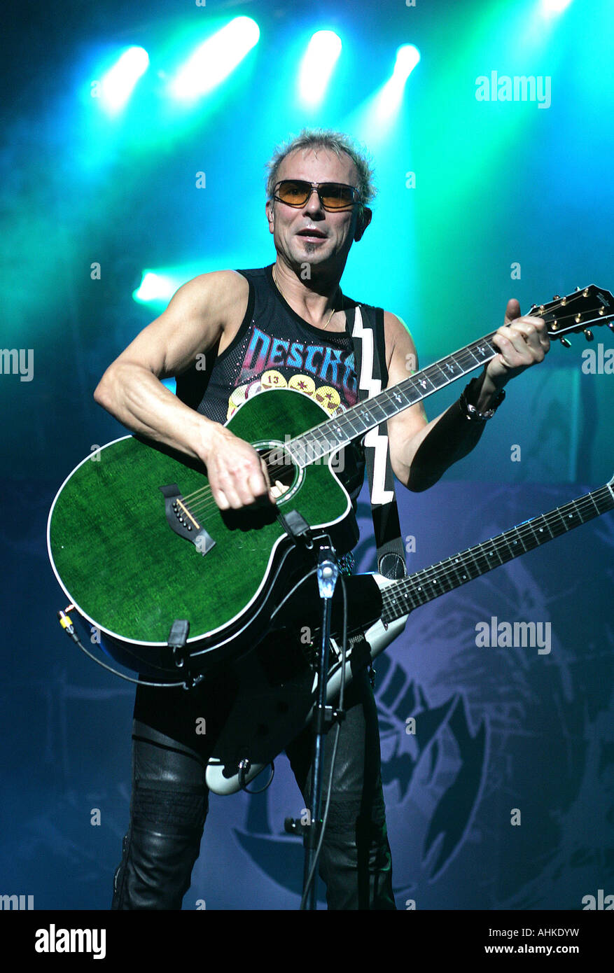 THE SCORPIONS German rock group with Rudolf Schenker Stock Photo - Alamy