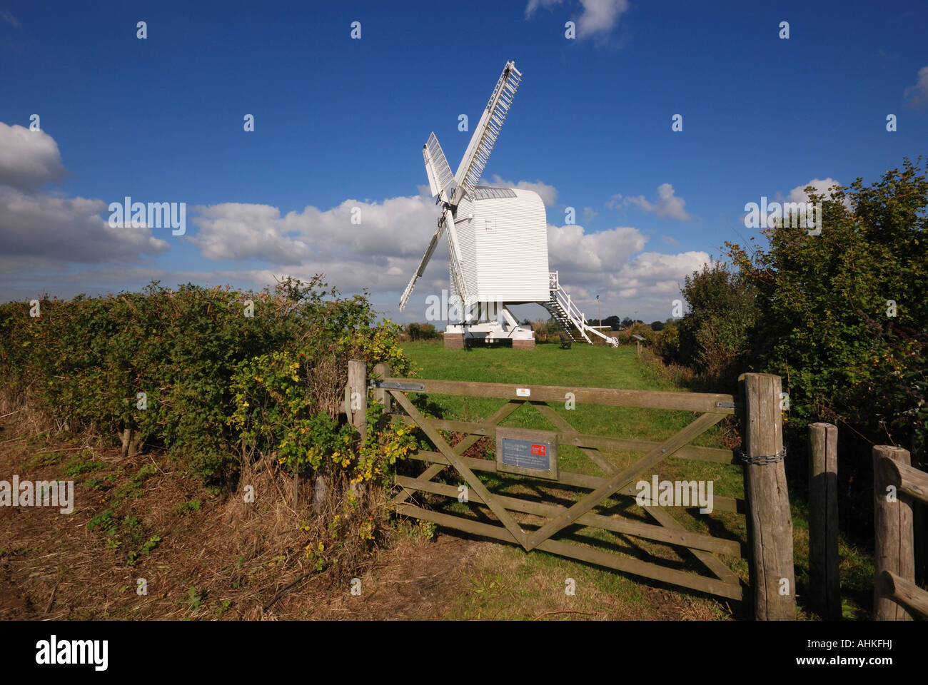 chillenden windmill kent england Stock Photo - Alamy